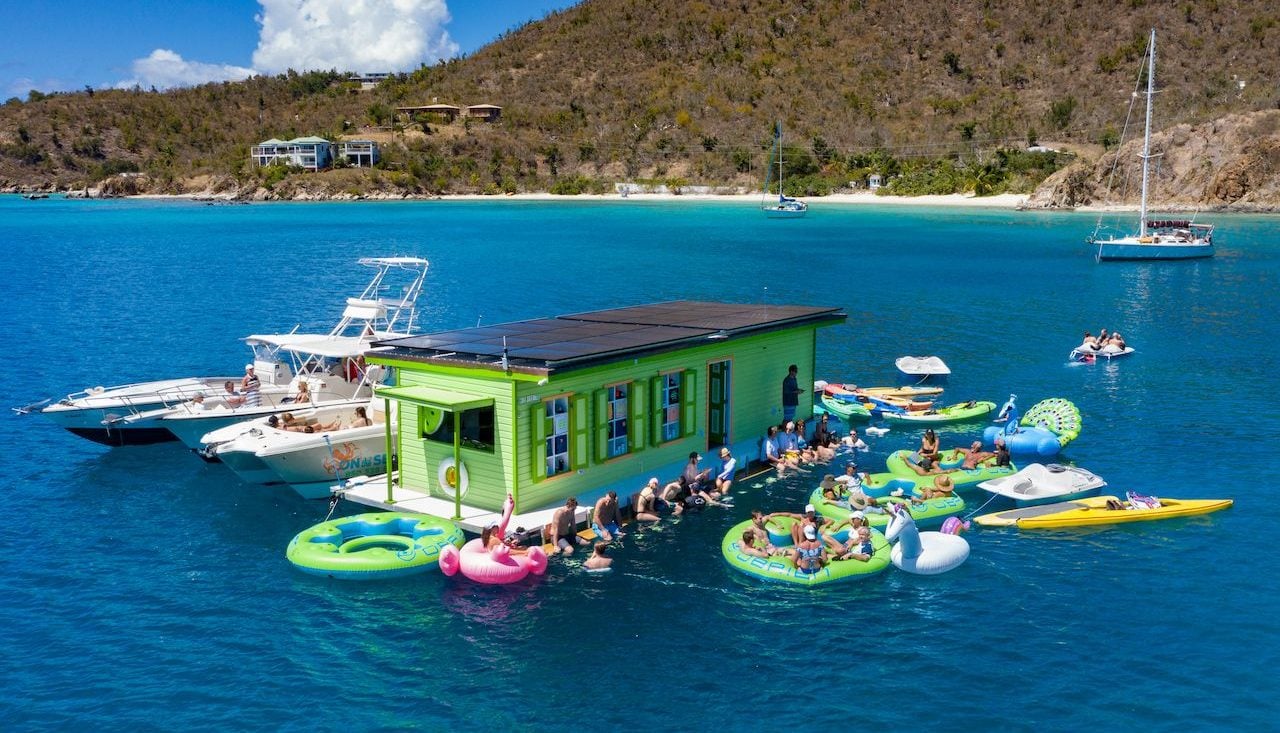 Floating Restaurants Offer Pizza & Tacos | US Virgin Islands